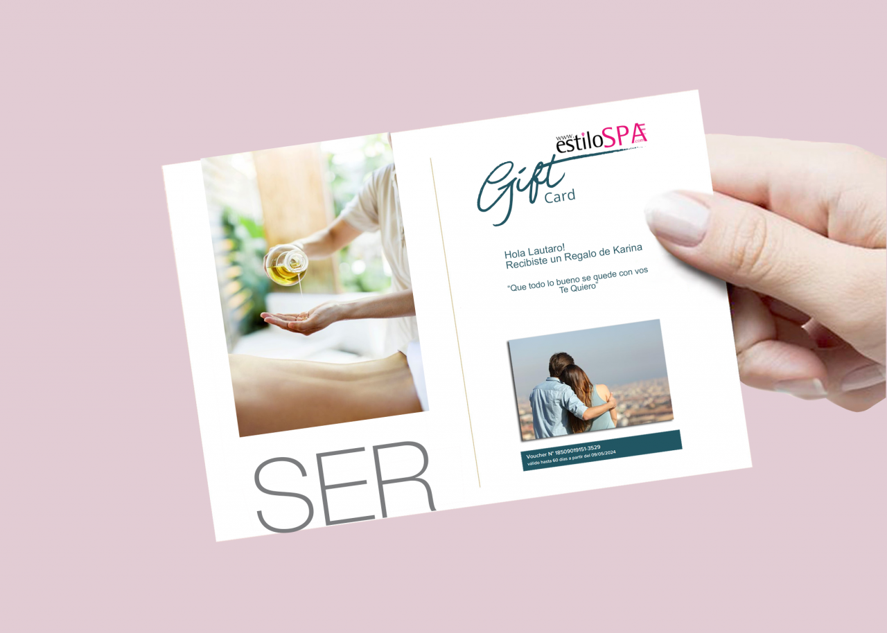 Gift Card SER - Spa. Estetica. Centros de Estética. Centros Integrales ...
